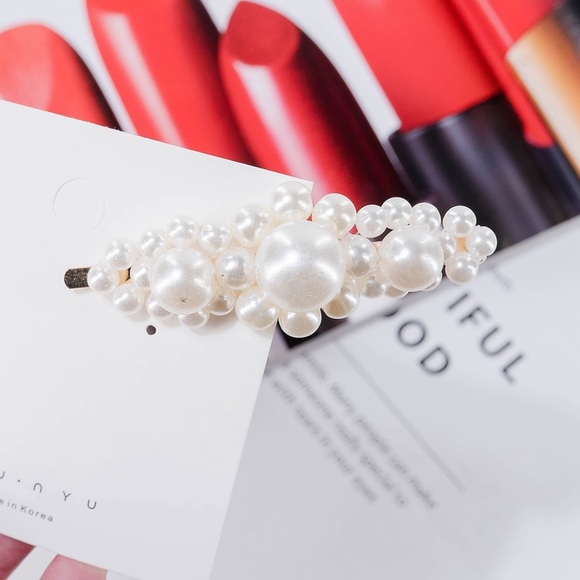 ASOS | Accessories | White Pearl Hair Clips | Poshmark
